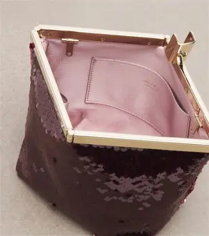 JIMMY CHOO Ganache Small Sequined Clutch