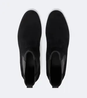 CHRISTIAN LOUBOUTIN Cavernos Suede Chelsea Boots
