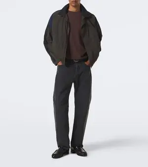 Saint Laurent Cassandre Faille Jacket