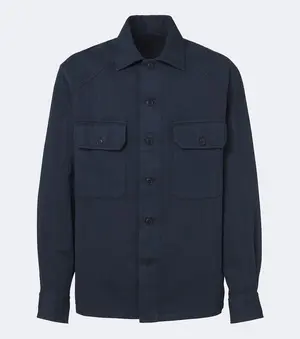 Single Breasted Overshirts For Men