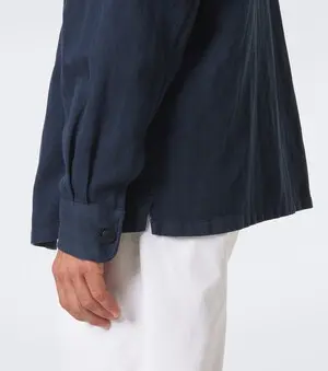 Ralph Lauren Purple Label Cotton And Linen Shirt