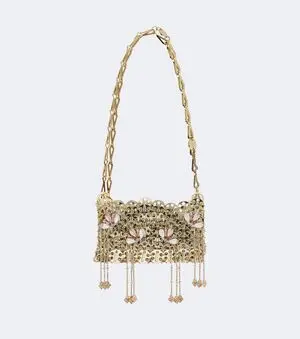 Rabanne Iconic Nano 1969 Embellished Shoulder Bag