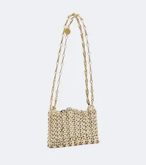 Rabanne Iconic Nano 1969 Embellished Shoulder Bag