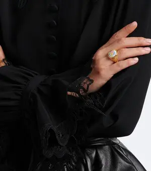 Chloé Bloomcraft Floral Signet Ring