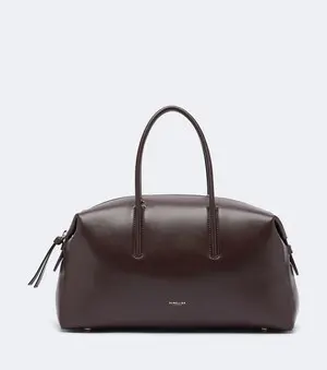 DEMELLIER Stockholm Midi Leather Top-handle Bag