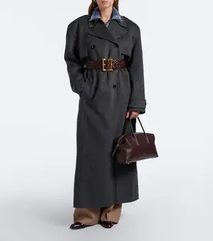 DEMELLIER Stockholm Midi Leather Top-handle Bag