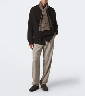 Agnona Wool And Cashmere Scarf