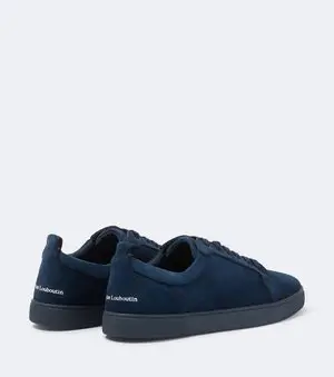 CHRISTIAN LOUBOUTIN Louis Jr Canopy Suede Sneakers