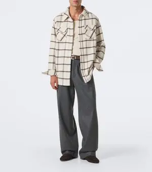 GOD'S TRUE CASHMERE Expedition Cashmere Shirt With Rose Quartz