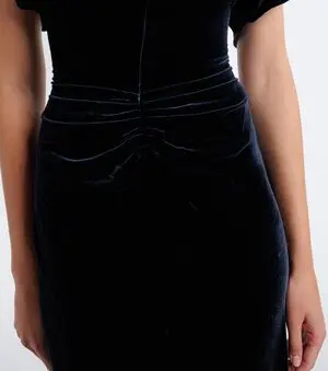 Victoria Beckham Isabella Velvet Gown