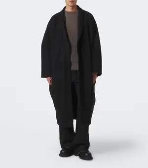 Rick Owens Poiret Virgin Wool Coat