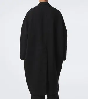 Rick Owens Poiret Virgin Wool Coat
