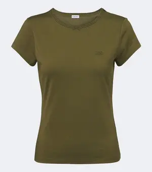 Loewe Double L Cotton Jersey T-shirt