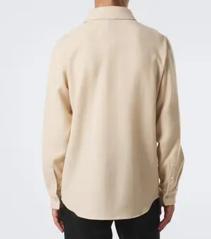 GOD'S TRUE CASHMERE Cashmere Shirt With Rose Quartz