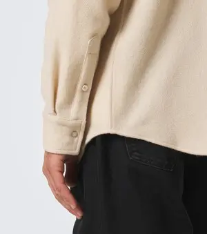 GOD'S TRUE CASHMERE Cashmere Shirt With Rose Quartz