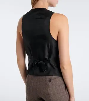 Victoria Beckham Pinstripe Vest