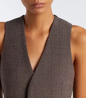 Victoria Beckham Pinstripe Vest
