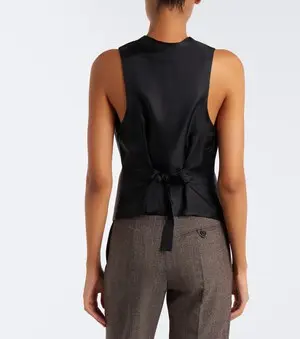 Victoria Beckham Pinstripe Vest
