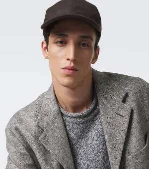 Agnona Cashmere Baseball Cap