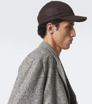 Agnona Cashmere Baseball Cap