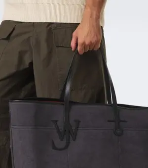 JW Anderson Anchor Xl Canvas Tote Bag