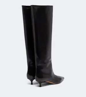 Le Monde Beryl Le Monde Béryl Babouche Leather Knee-high Boots