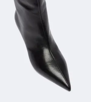 Le Monde Beryl Le Monde Béryl Babouche Leather Knee-high Boots