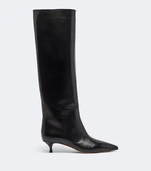 Le Monde Beryl Le Monde Béryl Babouche Leather Knee-high Boots