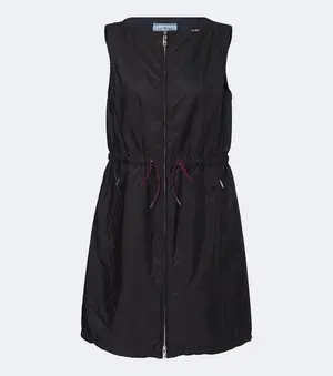 Prada Re-nylon Zip-up Minidress