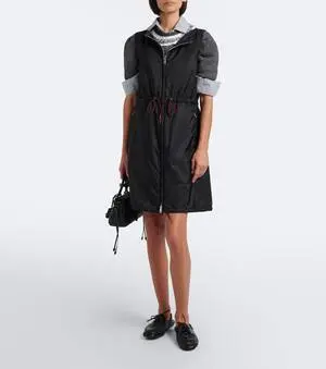 Prada Re-nylon Zip-up Minidress