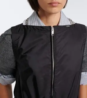 Prada Re-nylon Zip-up Minidress