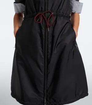 Prada Re-nylon Zip-up Minidress