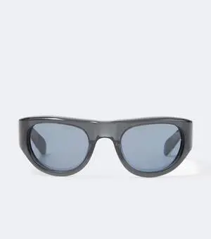 JACQUES MARIE MAGE Clyde Aviator Sunglasses - Grey