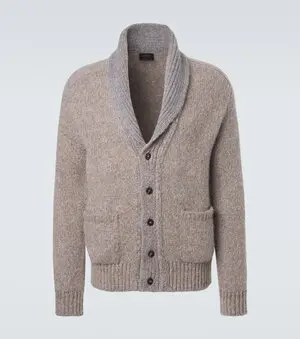 Brioni Cashmere And Silk Cardigan