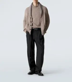 Brioni Cashmere And Silk Cardigan