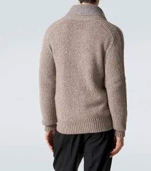 Brioni Cashmere And Silk Cardigan