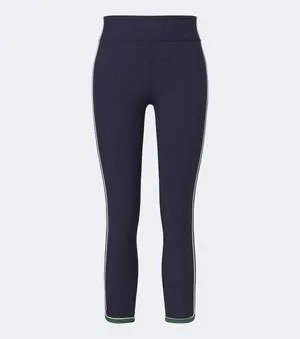 The Upside Rhythm Cropped Leggings - Blue