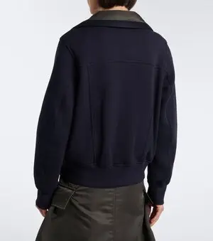 Sacai Cotton-blend Blouson Jacket