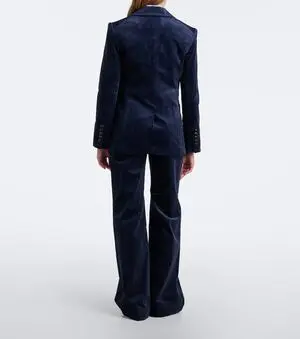 Veronica Beard Cotton Corduroy Wide-leg Pants