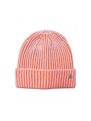 NOOKI DESIGN Madria Beanie Hat Coral Mix - Orange