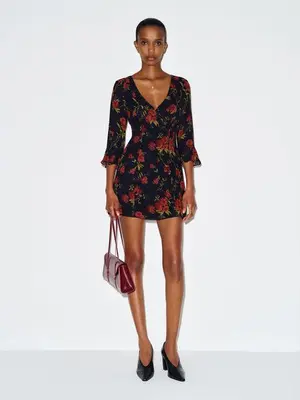 REFORMATION Gracey Dress - Black