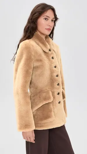 BY MALENE BIRGER Adeline Shearling Jacket