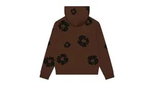 DENIM TEARS Cotton Wreath Hoodie - Brown/black
