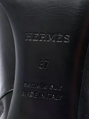 Hermès 2020s Buckle Ankle Boots