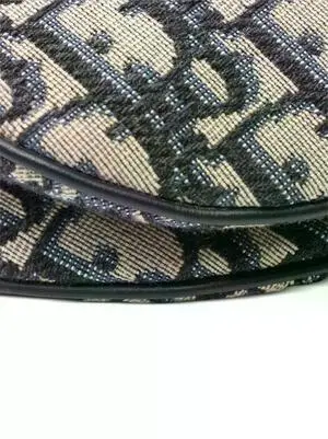 Dior 2010s Oblique Saddle Shoulder Bag