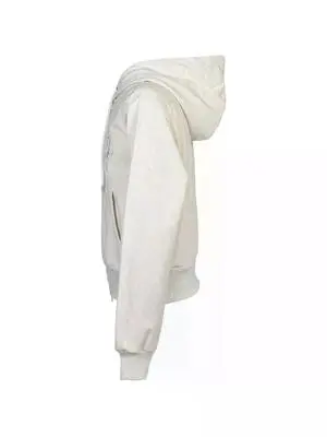 MASU Floral-print Zip-up Hoodie