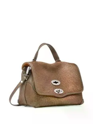 ZANELLATO Postina Cestaia Leather Tote Bag