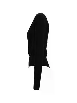 Elisabetta Franchi Ribbed Wrap-style Bodysuit