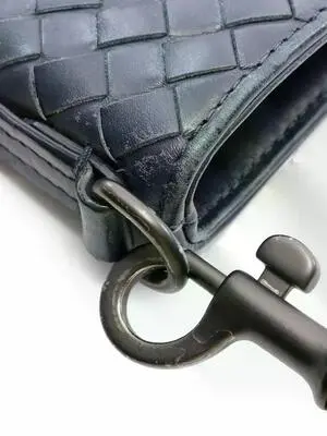 Bottega Veneta 2000s Intrecciato Messenger Bag