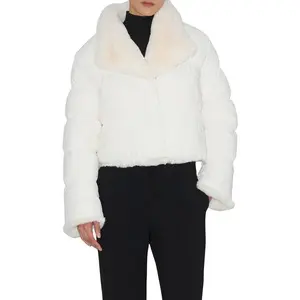 Soia & Kyo Adair Reversible 700-fill-power Down Jacket - Powder
